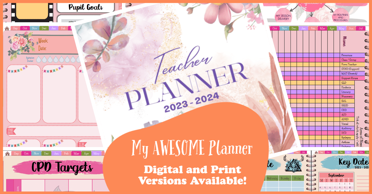The BEST Teacher Planner – That Nerdy English Teacher