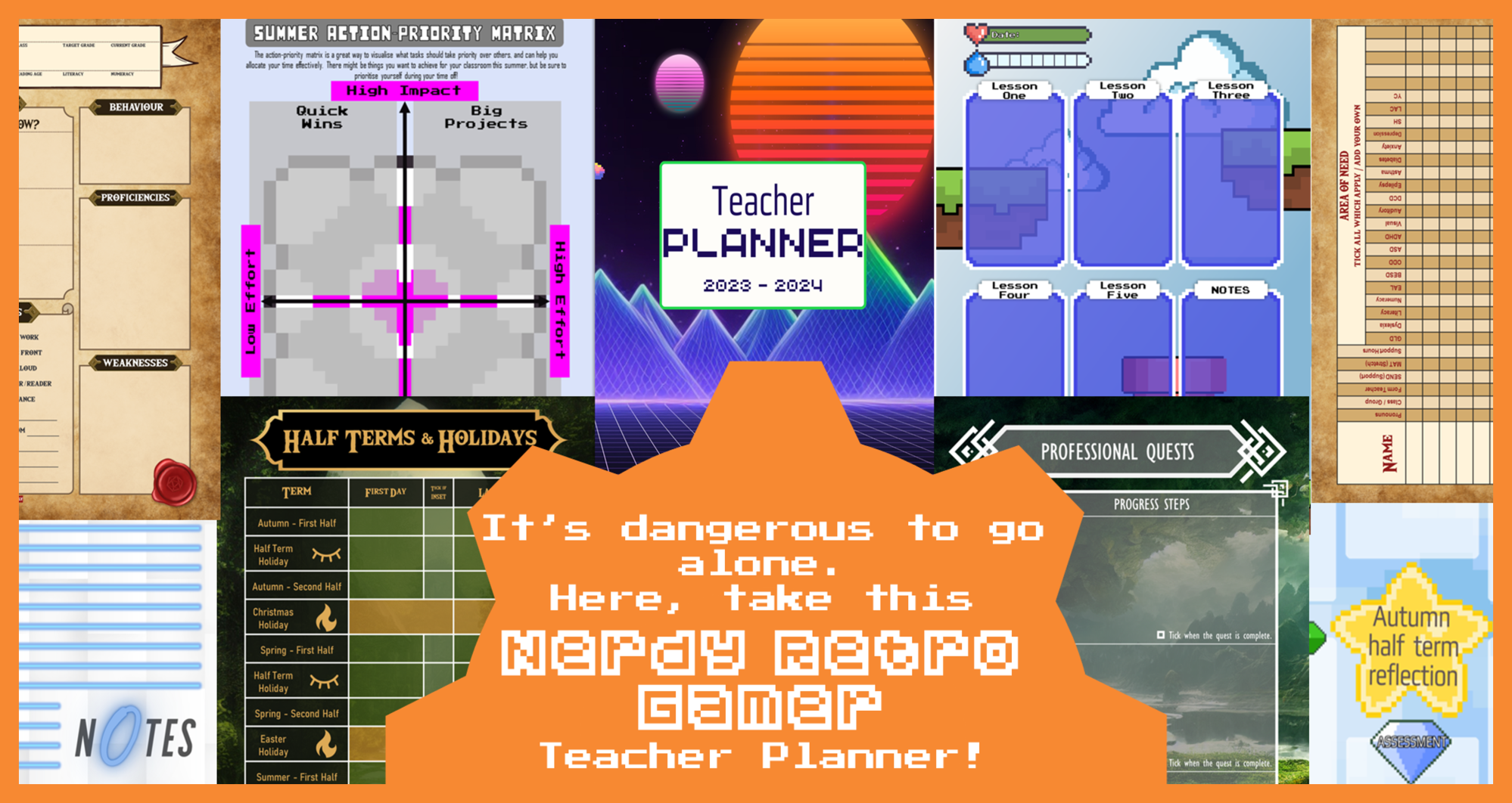 The EVEN BETTER THAN BEST Teacher Planner – That Nerdy English Teacher